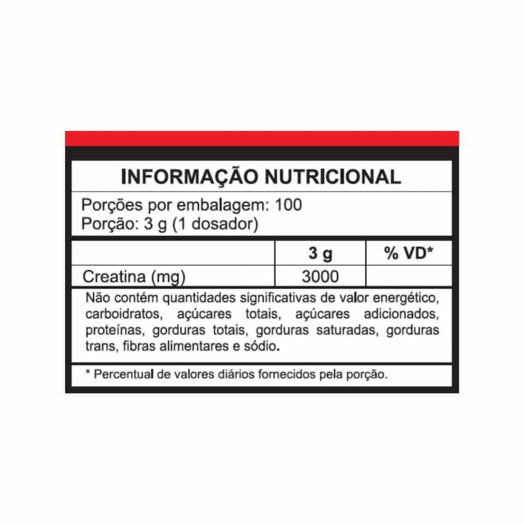 Creatine 300g – Potência e Desempenho Muscular – Meu Drop Brasil
